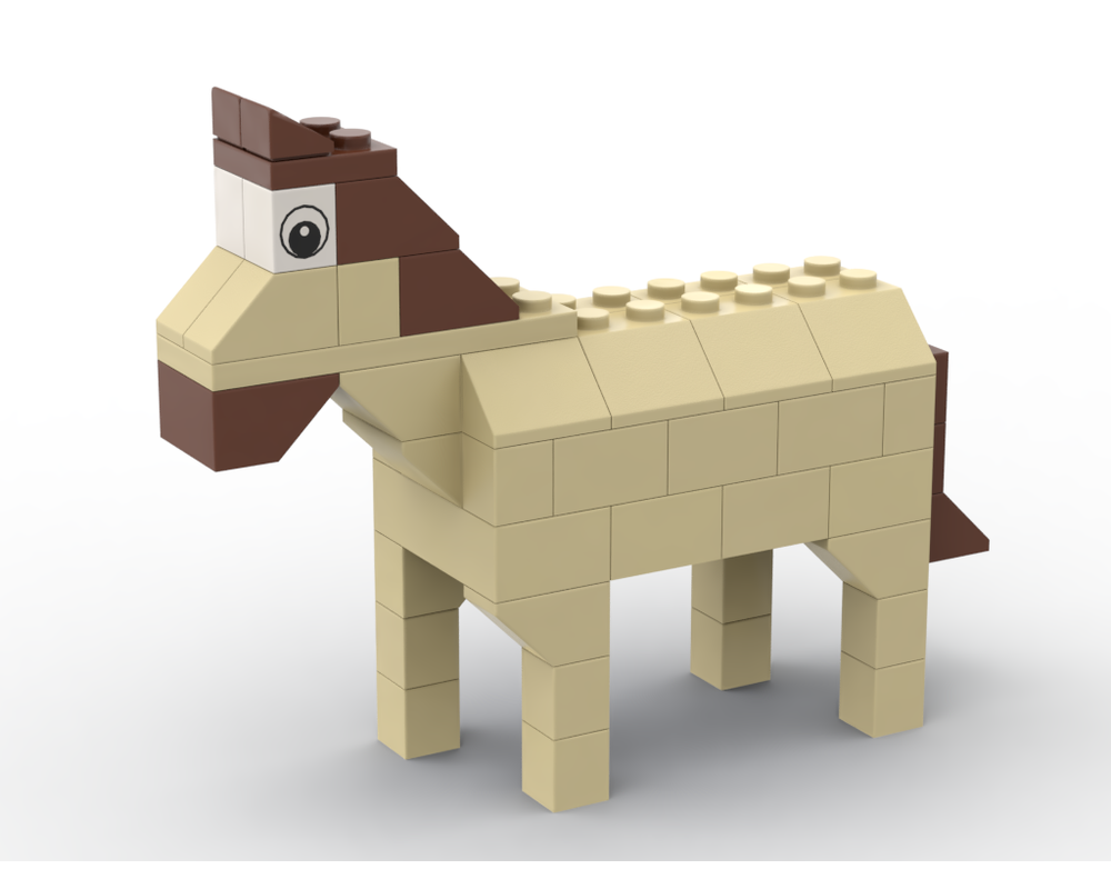 LEGO Set 9334-1-c1-s2 Horse (2010 Educational and Dacta) | Rebrickable ...