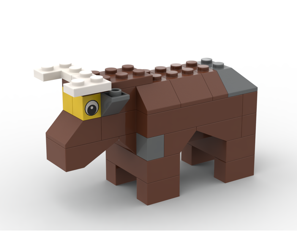 LEGO Set 9334-1-c1-s6 Bull (2010 Educational and Dacta) | Rebrickable ...