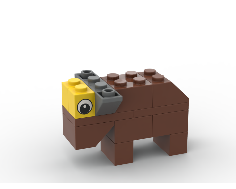 LEGO Set 9334-1-c1-s8 Calf (2010 Educational and Dacta) | Rebrickable ...