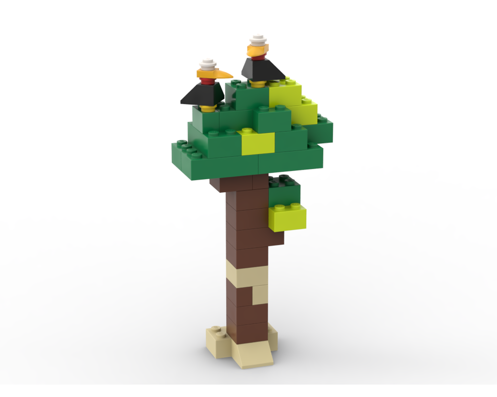 LEGO Set 9334-1-c2-s10 Tree with Birds (2010 Educational and Dacta ...