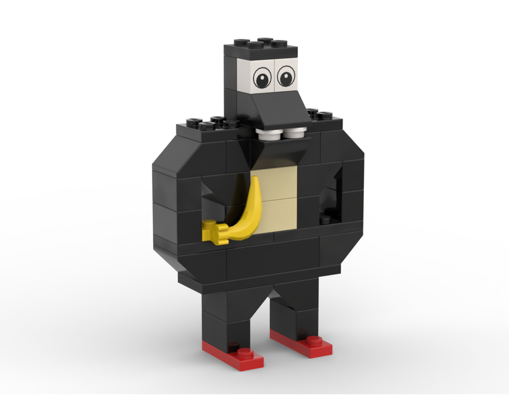 LEGO Set 9334-1-c2-s11 Gorilla (2010 Educational and Dacta ...