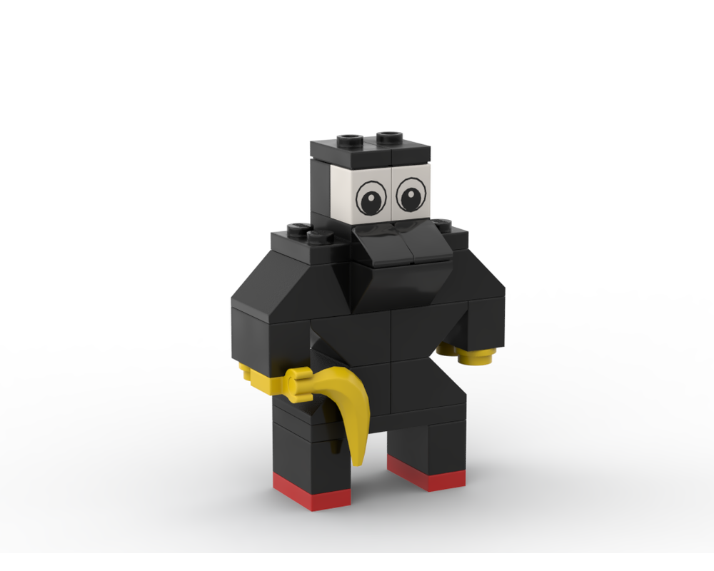 LEGO Set 9334-1-c2-s12 Small Gorilla (2010 Educational and Dacta ...