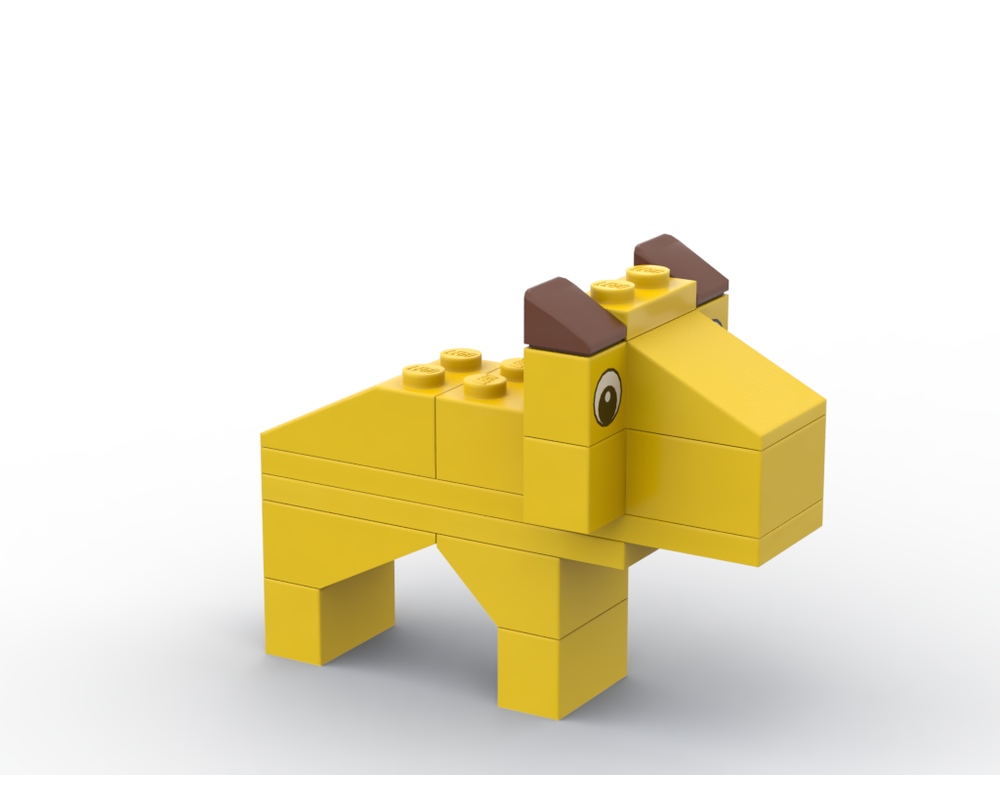 LEGO Set 9334-1-c2-s14 Lion Cub (2010 Educational and Dacta ...