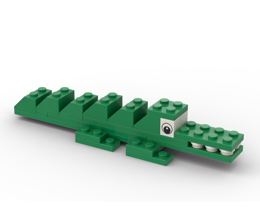 LEGO Set 9334-1-c2-s3 Crocodile (2010 Educational and Dacta ...