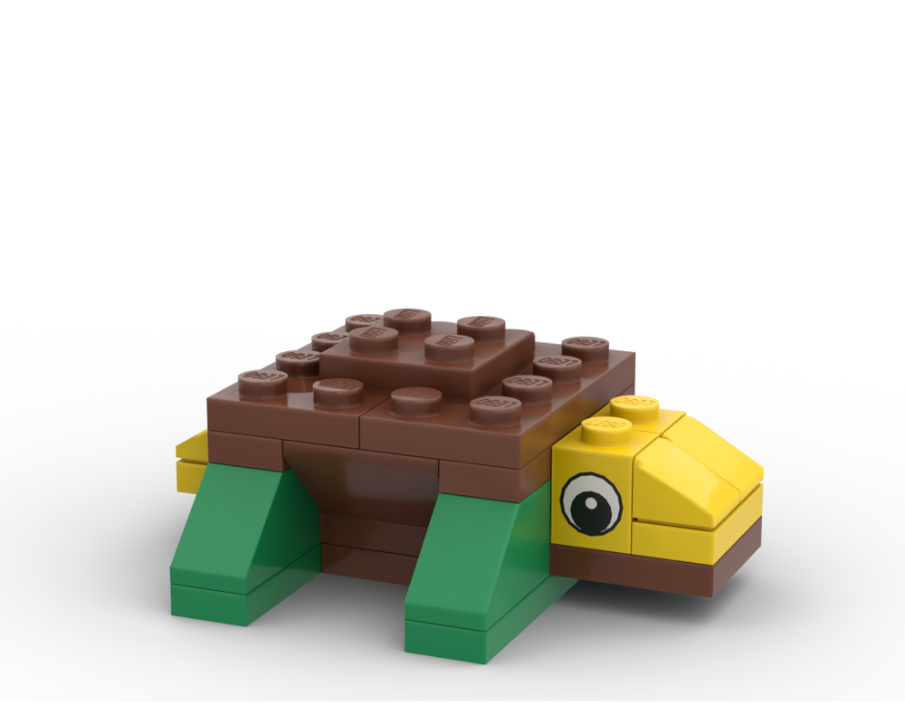 LEGO Set 9334-1-c3-s2 Small Turtle (2010 Educational and Dacta ...