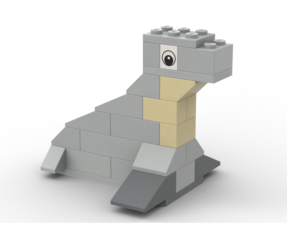 LEGO Set 9334-1-c3-s3 Sea Lion (2010 Educational and Dacta ...