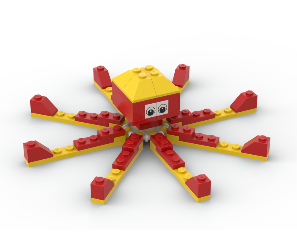 LEGO Set 9334-1-c3-s5 Octopus (2010 Educational and Dacta ...