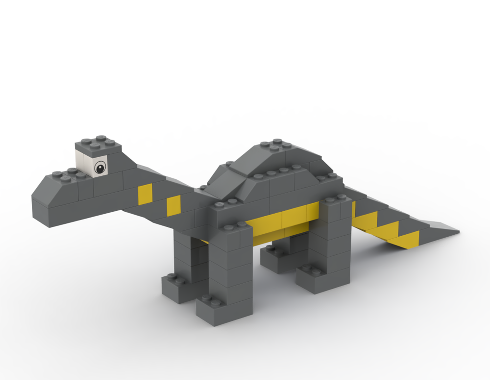 LEGO Set 9334-1-c4-s1 Brontosaurus (2010 Educational and Dacta ...