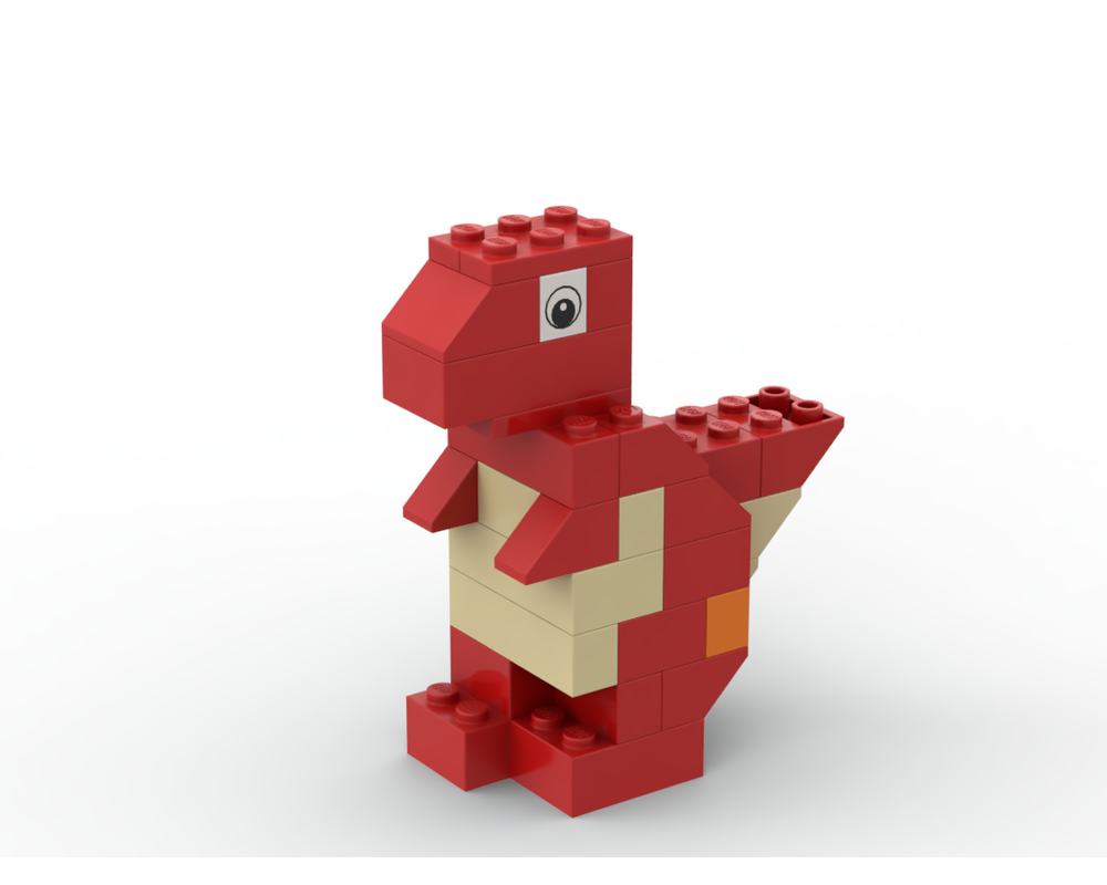 LEGO Set 9334-1-c4-s4 Small Tyrannosaurus Rex (2010 Educational and ...