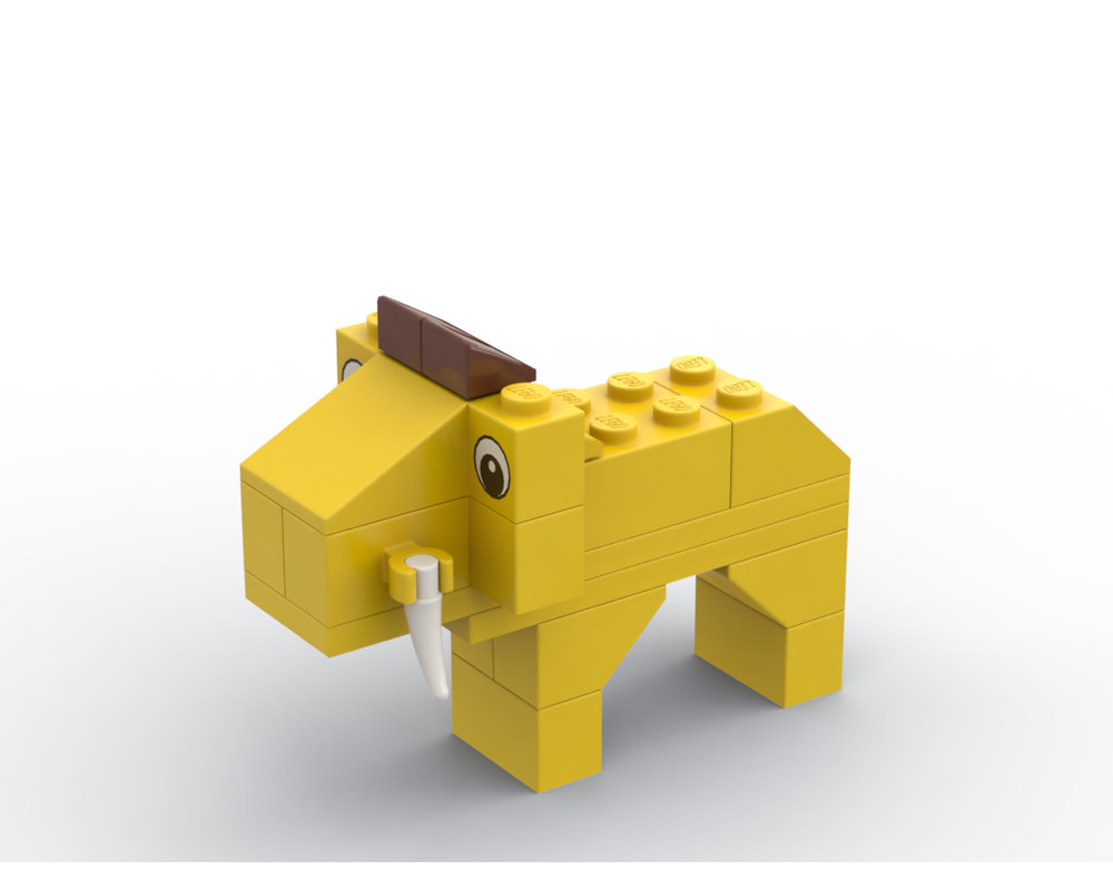 LEGO Set 9334-1-c4-s8 Small Sabertoothed Tiger (2010 Educational and ...