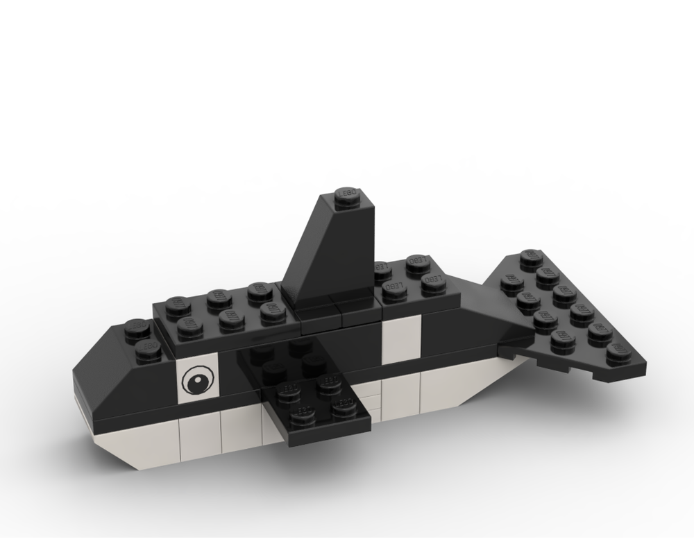 LEGO Set 9334-1-c5-s3 Small Killer Whale (2010 Educational and Dacta ...