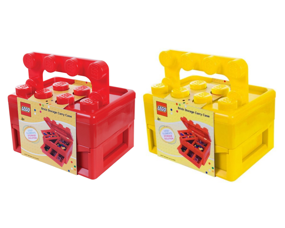 LEGO Set 9344914000062-1 Brick Storage Carry Case (All Colors) (2011 ...