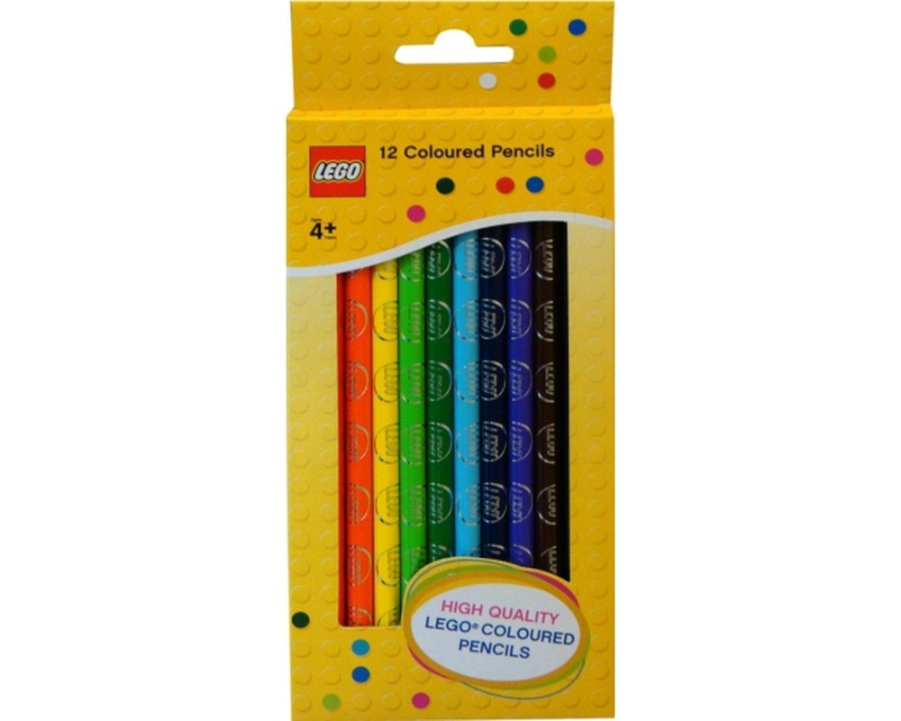 LEGO Set 9344914001687-1 12 Coloured Pencils (2012 Gear > Stationery ...