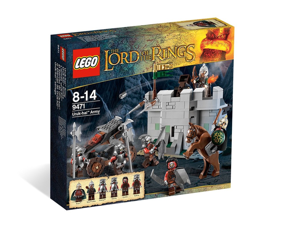 LEGO Set 9471-1 Uruk-hai Army (2012 The Hobbit and Lord of the Rings ...
