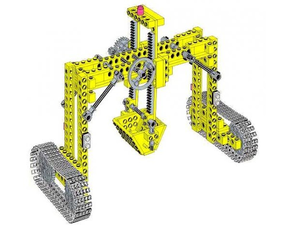 LEGO Set 951-1-b1 Tracked Bucket Lift (1979 Technic > Expert Builder ...