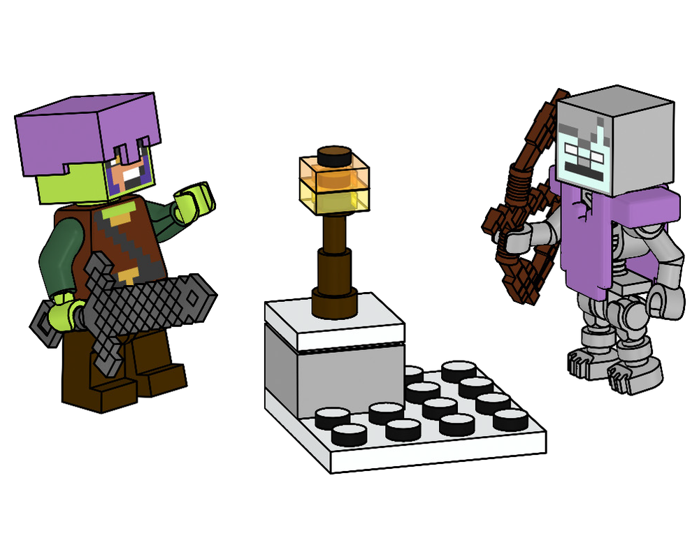 LEGO Set 951315-1 Jungle Ranger and Stray (2026 Minecraft ...