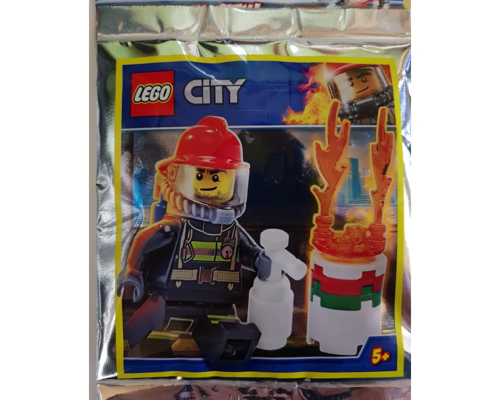 LEGO Set 951902-1 Fireman (2019 City > Fire) | Rebrickable - Build with ...