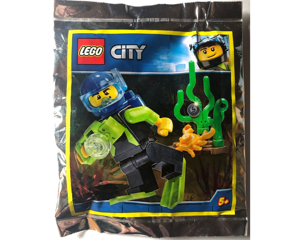 LEGO Set 951906-1 Cool Diver (2019 City > Harbor) | Rebrickable - Build ...