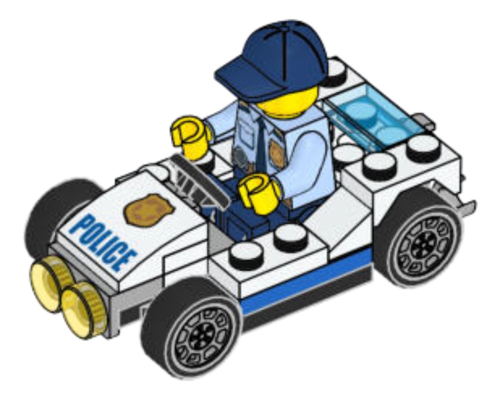 LEGO Set 951907-1 Police Buggy (2019 Town > City > Police ...