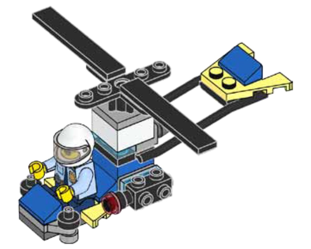LEGO Set 952101-1 Policeman and Helicopter (2021 City > Police ...