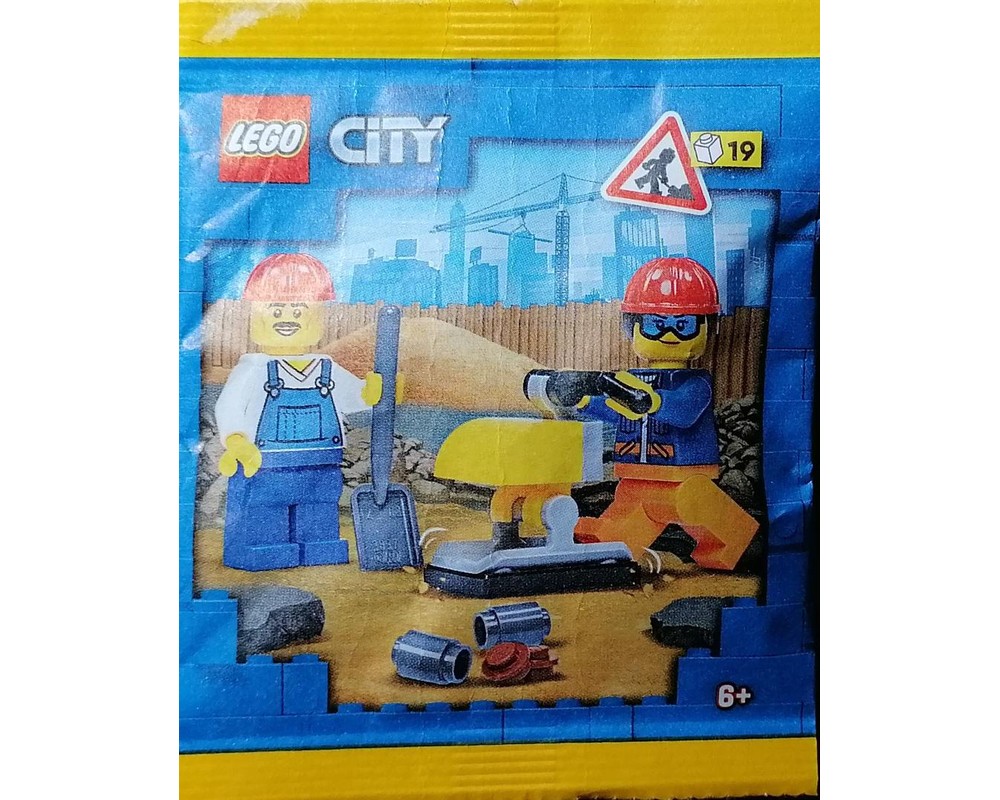 LEGO Set 952305-1 Building Team with Tools (2023 City > Construction ...