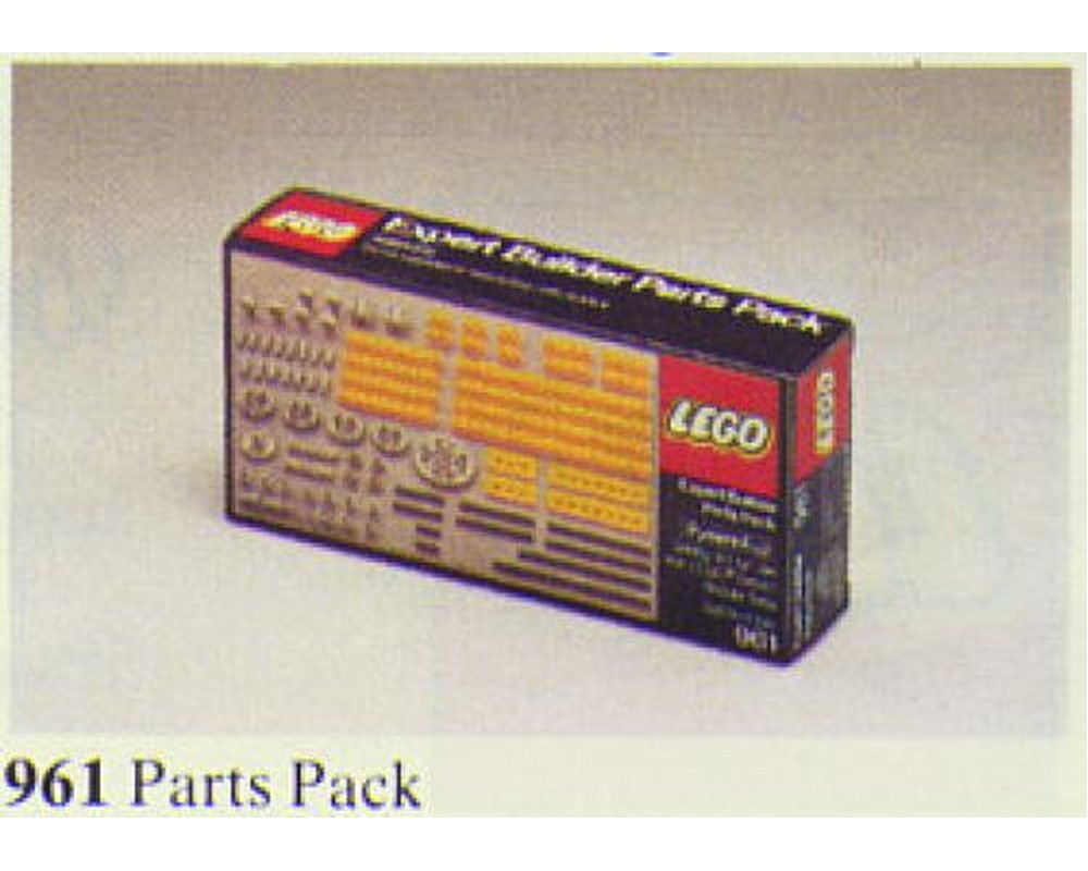 LEGO Set 961-1 Expert Builder/Gear Parts (1978 Technic > Expert Builder ...