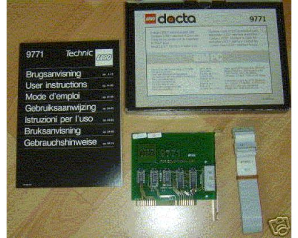 LEGO Set 9771-1 Interface Card and Cable for TC Logo - IBM compatible ...