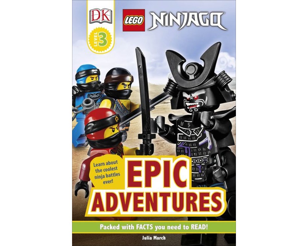 LEGO Set 9780241375976-1 DK Readers Level 3: Ninjago: Epic Adventures ...