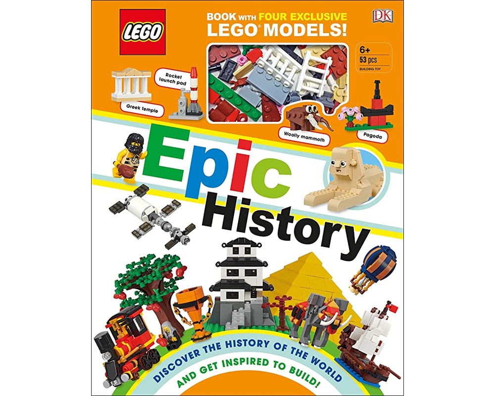 LEGO Set 9780241409190-1 Epic History (2020 Books > Ideas Books ...