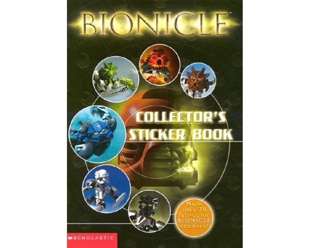 LEGO Set 9780439501200-1 BIONICLE: Collector's Sticker Book (2003 Books ...