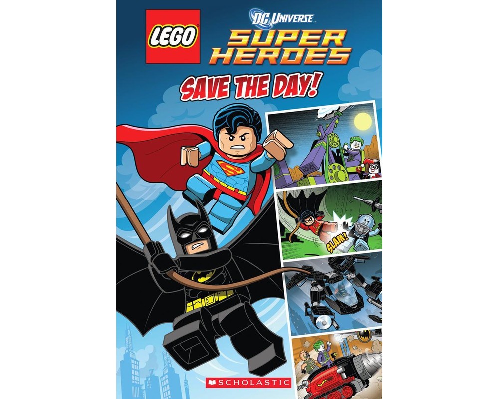 LEGO Set 9780545480284-1 DC Universe Super Heroes: Save the Day! (2013 ...