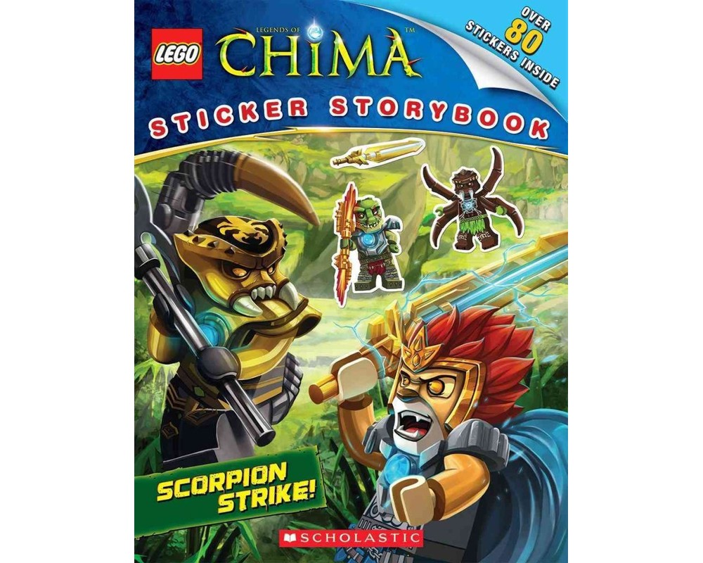 LEGO Set 9780545605878-1 Legends of Chima: Scorpion Strike: Sticker ...