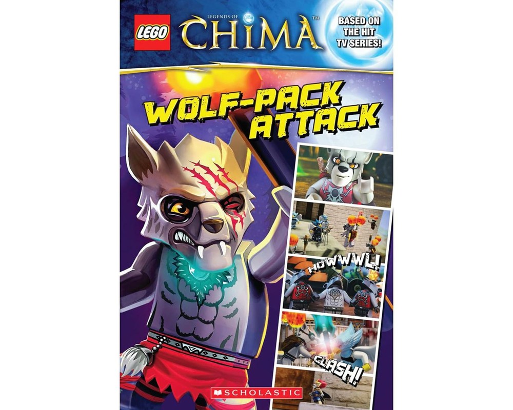 LEGO Set 9780545627894-1 Legends of Chima: Wolf-Pack Attack (2014 Books ...