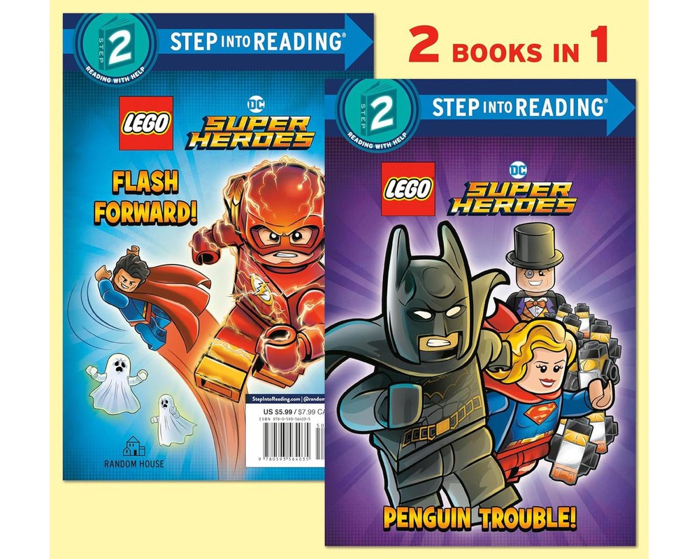 LEGO Set 9780593564035-1 DC Comics Super Heroes: Penguin Trouble/Flash ...