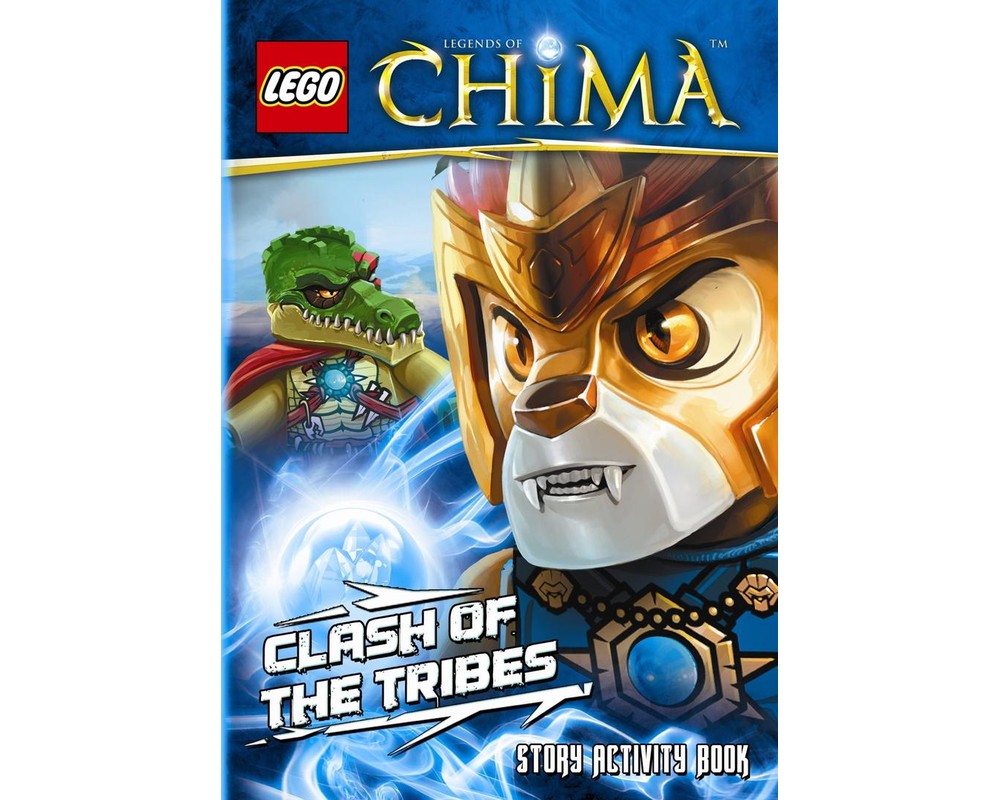 LEGO Set 9780723271192-1 Legends of Chima: Clash of the Tribes: Story ...