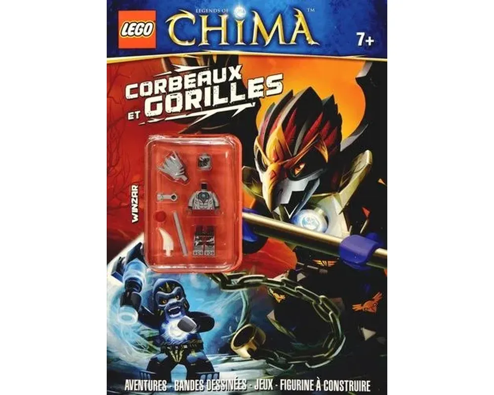 LEGO Set 9780723291084-1 Legend of Chima: Ravens and Gorillas (2013 ...
