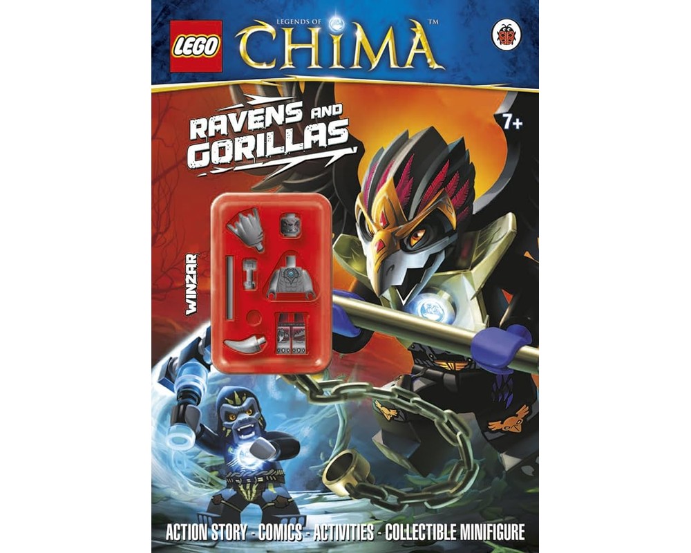 LEGO Set 9780723291084-1 Legend of Chima: Ravens and Gorillas (2013 ...