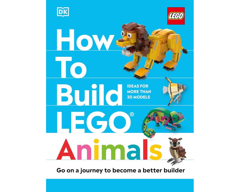 LEGO Set 9780744083712-1 How to Build LEGO Animals (2024 Books > Ideas ...