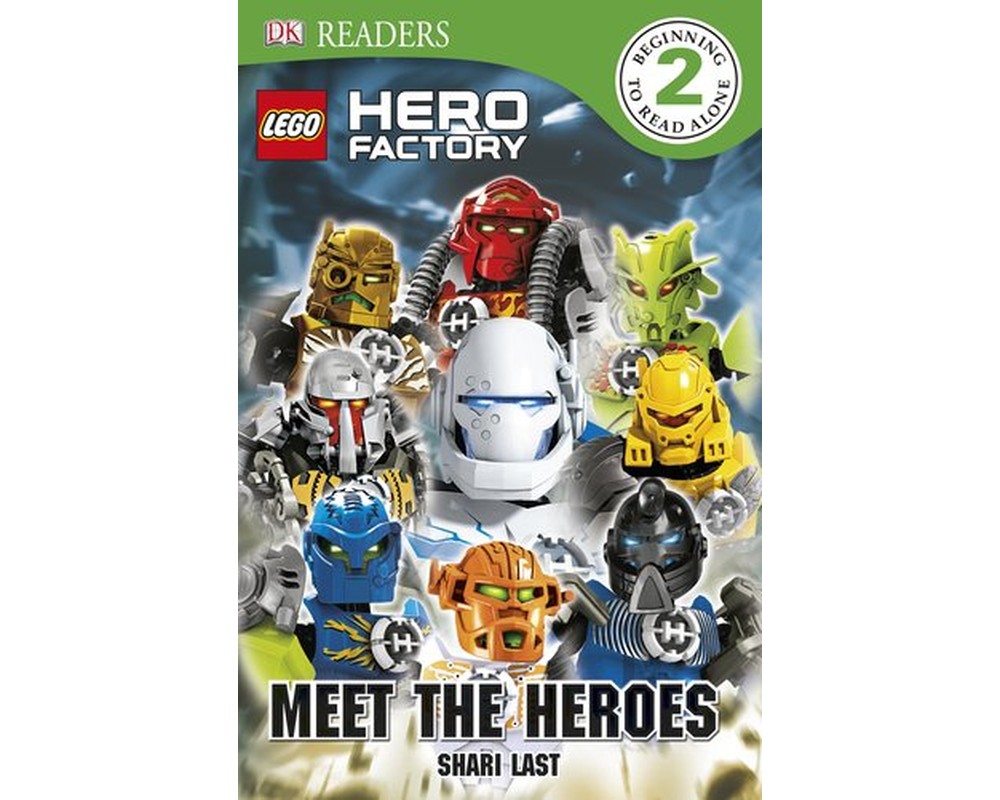 LEGO Set 9780756690069-1 DK Readers Level 2: Hero Factory: Meet the ...