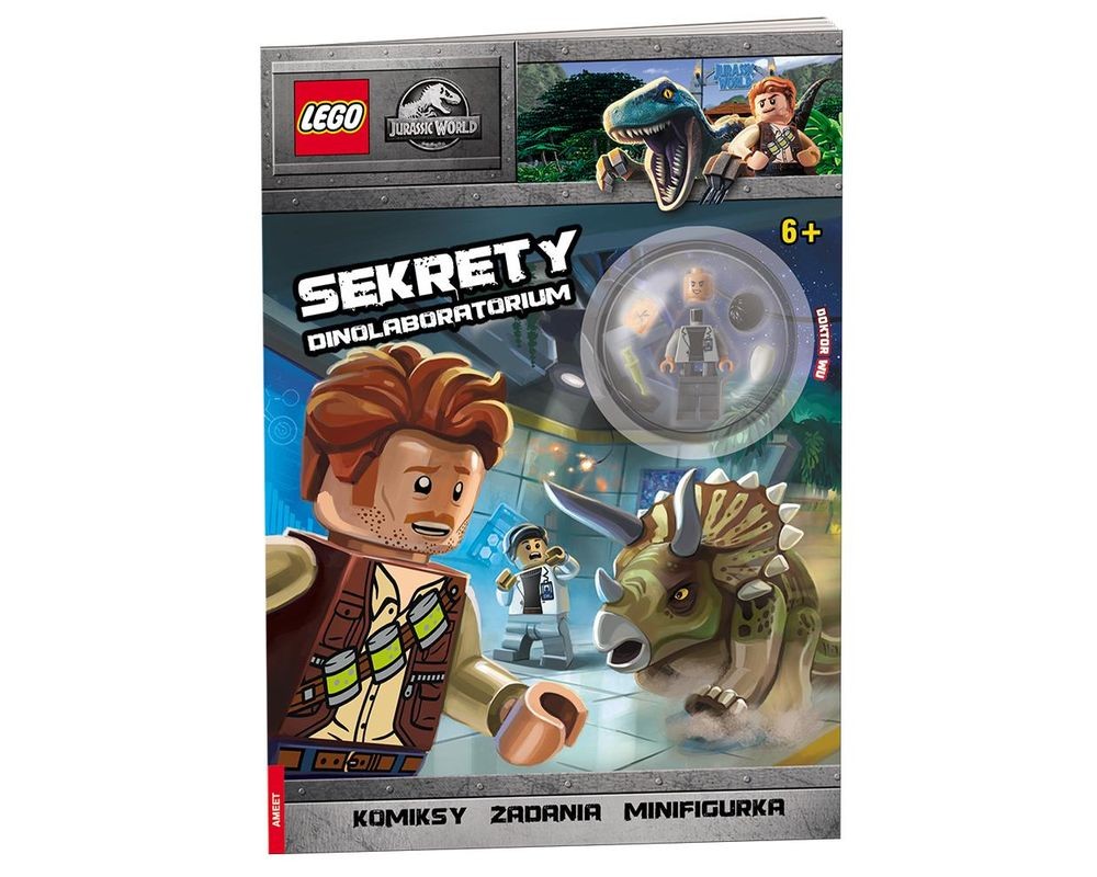 LEGO Set 9780794448158-1 Jurassic World: Dino Lab Secrets (2021 Books ...