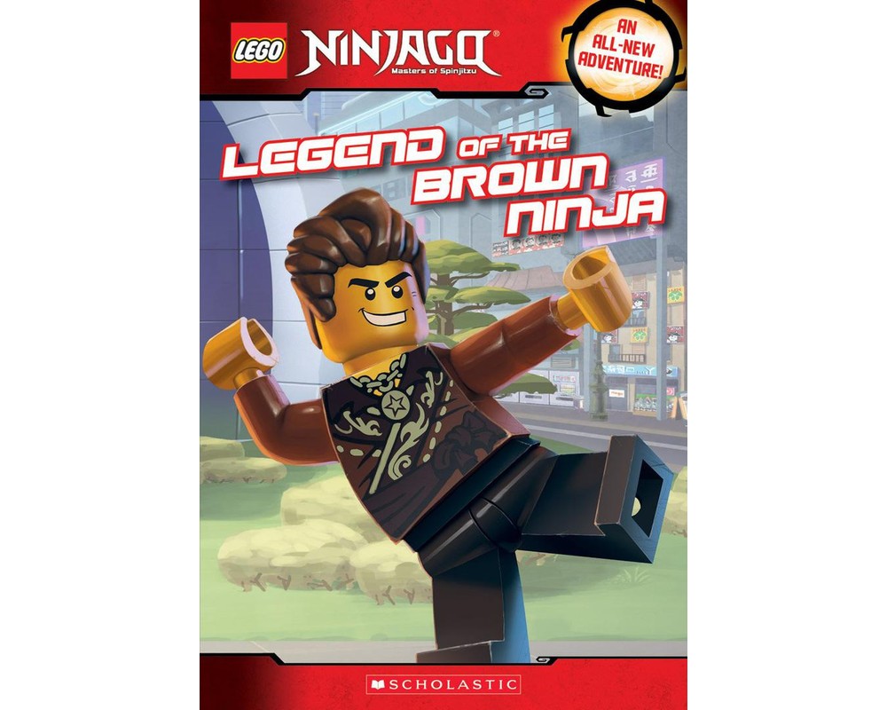LEGO Set 9781338044669-1 Ninjago: Legend of the Brown Ninja (2016 Books ...