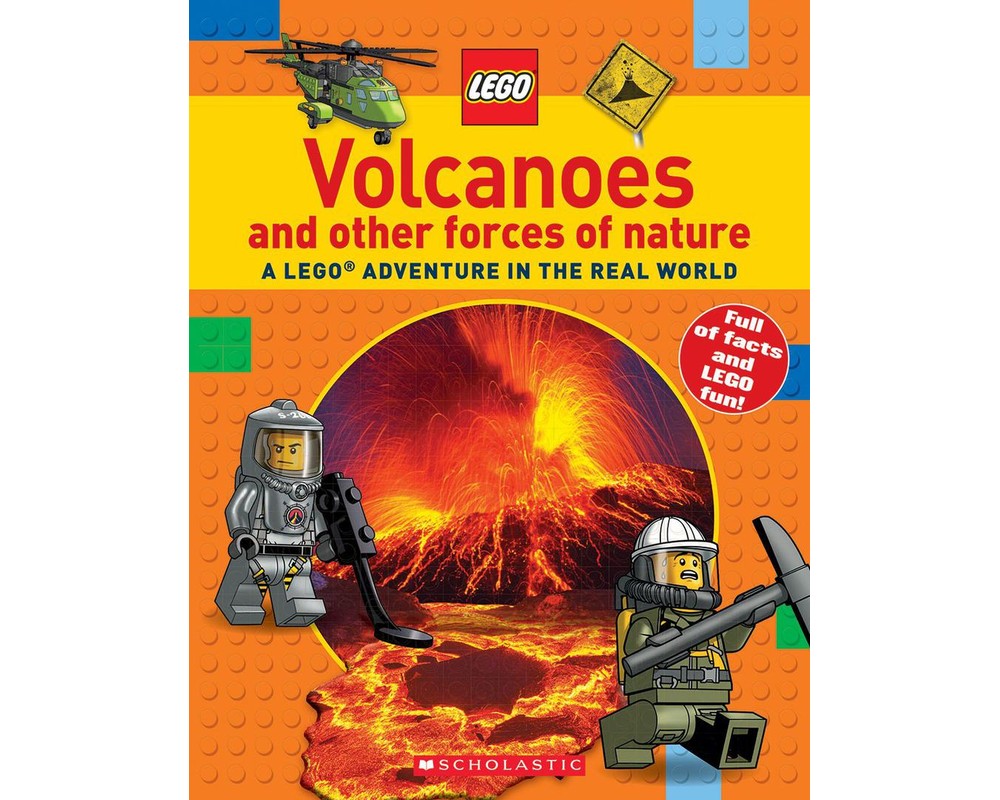 LEGO Set 9781338149135-1 Volcanoes and Other Forces of Nature: A LEGO ...