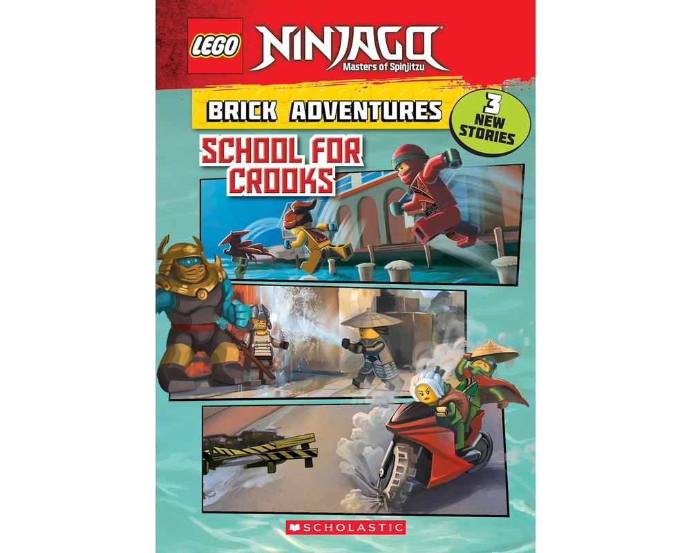LEGO Set 9781338262490-1 Ninjago: Brick Adventures: School For Crooks ...