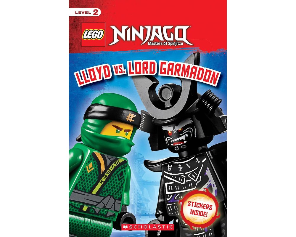 LEGO Set 9781338264333-1 Ninjago: Lloyd vs. Lord Garmadon (2018 Books ...