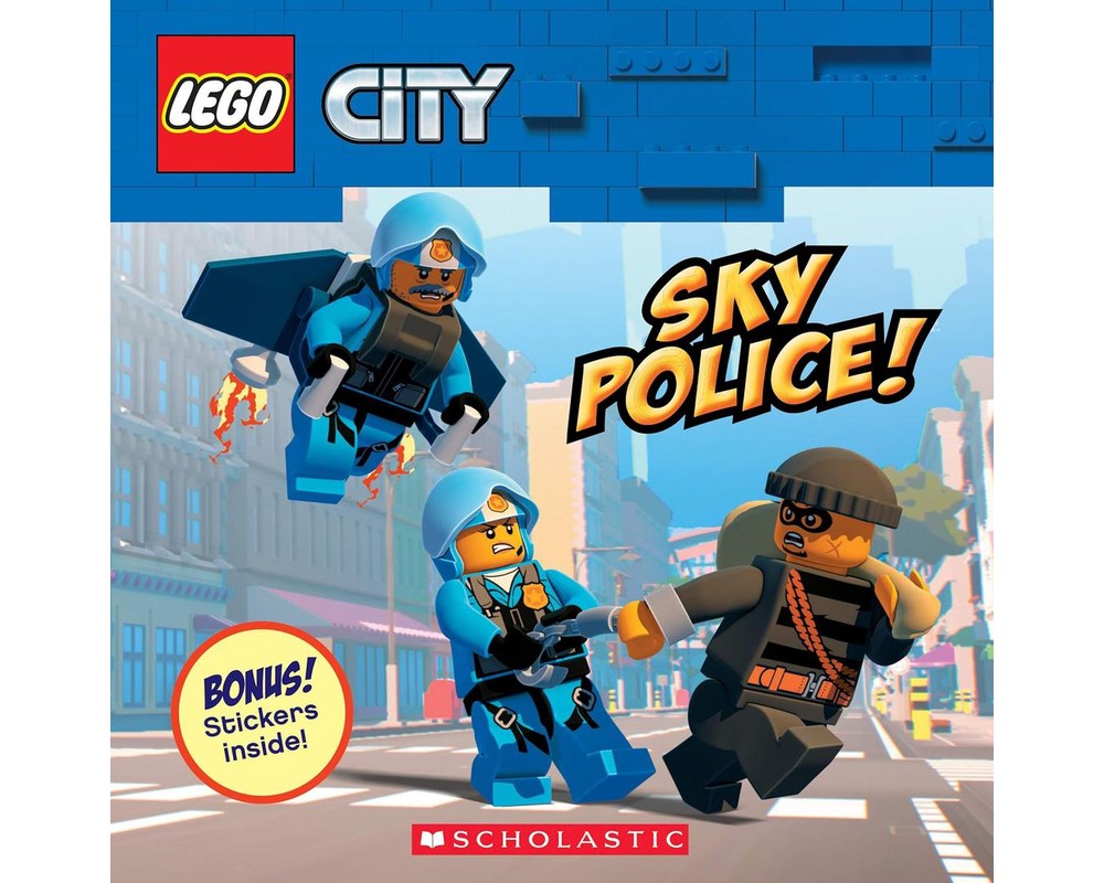 LEGO Set 9781338625912-1 City: Sky Police! (2019 Books > Story Books ...