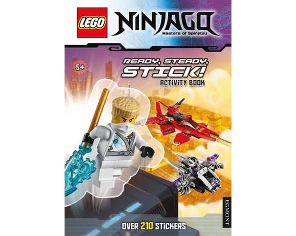LEGO Set 9781405276009-1 Ninjago: Ready, Steady, Stick: Activity Book ...