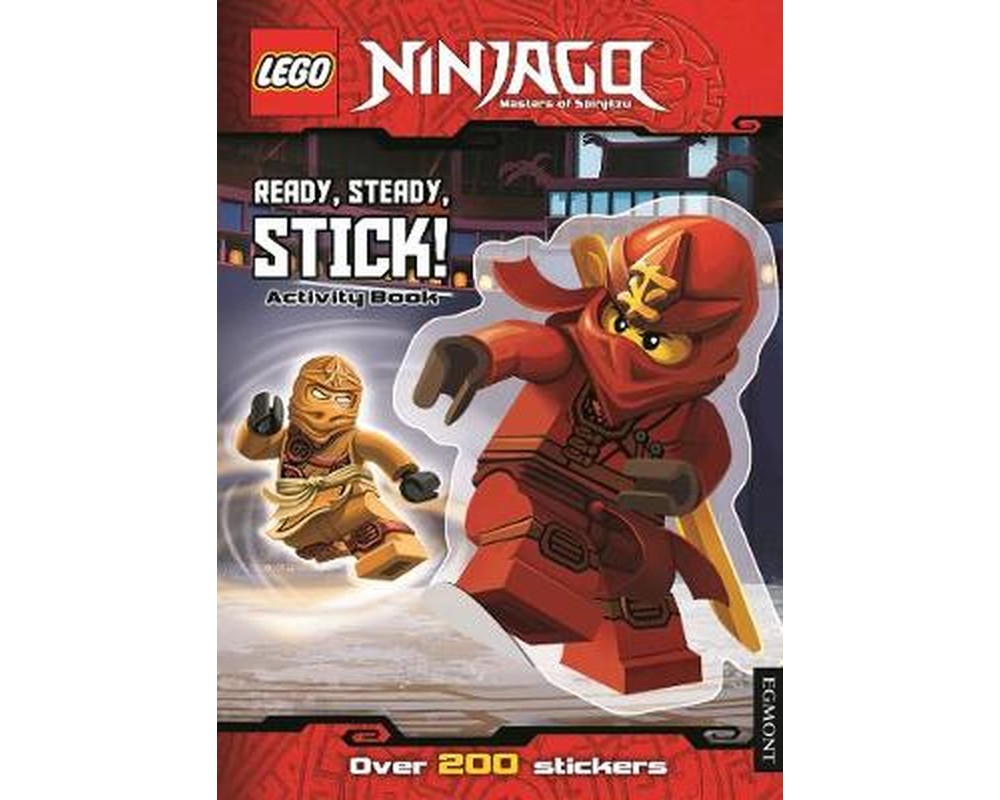 LEGO Set 9781405278027-1 Ninjago: Ready, Steady, Stick (2015 Books ...