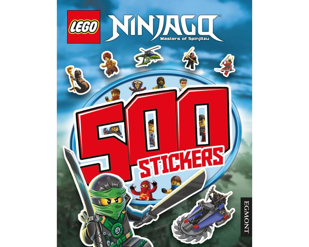 LEGO Set 9781405279024-1 Ninjago: 500 Stickers (2015 Books > Activity ...