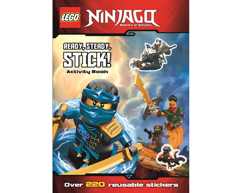 LEGO Set 9781405283175-1 Ninjago: Ready, Steady, Stick: Activity Book ...
