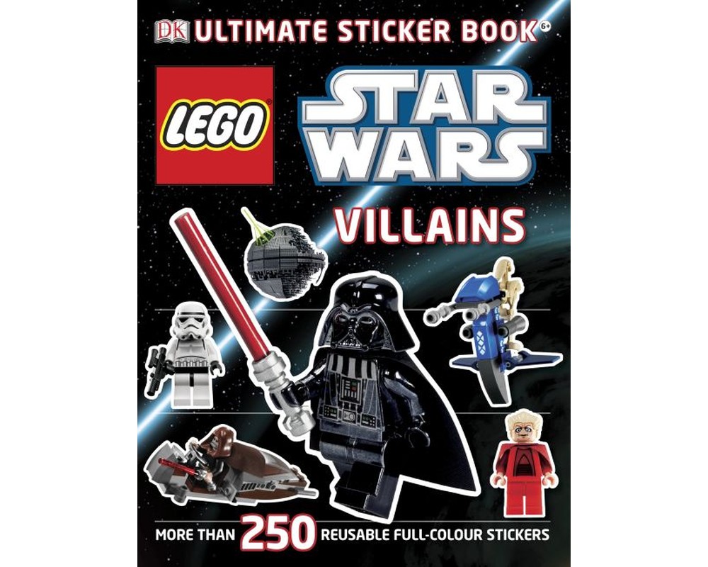 LEGO Set 9781405364393-1 Star Wars: Ultimate Sticker Book: Villains ...